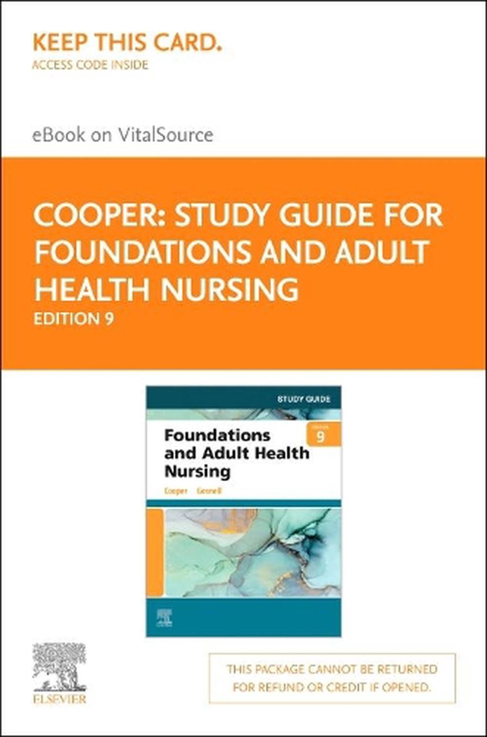 Study Guide for Foundations and Adult Health Nursing - Elsevier EBook ...