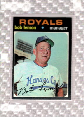 1971 Topps #91 Bob Lemon EX+ Excellent+ Royals MG ID:38694 | eBay