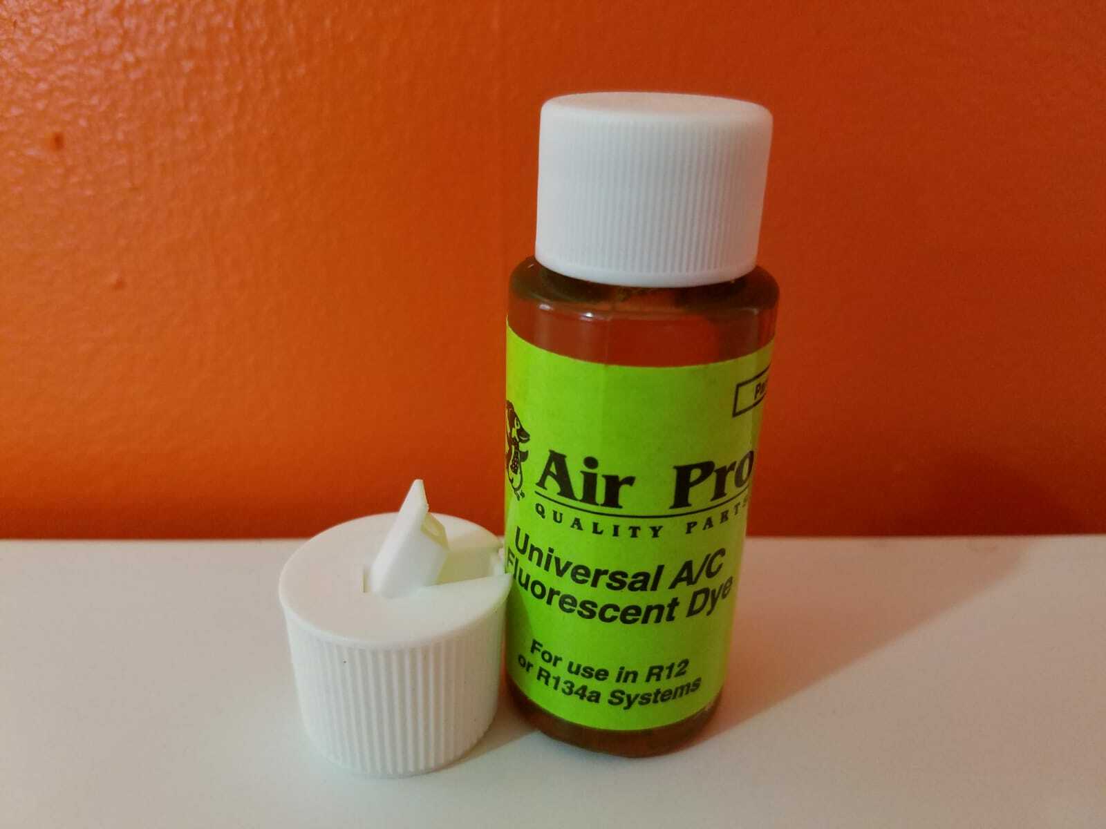 A/C Leak Detection Dye 1oz/ Universal A/C Fluorescent Dye/ AC UV Tracer ...