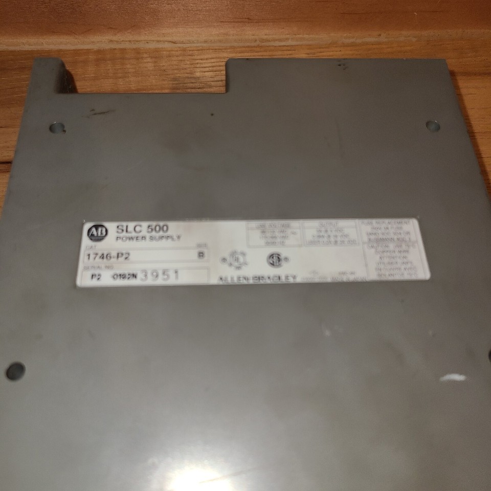 Allen Bradley 1746-P2 /B, SLC 500 Power Supply Module, Rack Mount #1 | eBay