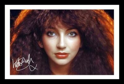 Kate Bush Autograph Signed & Framed Photo 6 | eBay UK