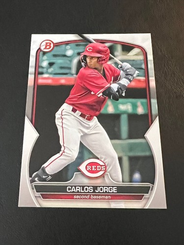 (224) Card Lot 2023 Bowman Draft Paper Carlos Jorge BD-105 Cincinnati ...