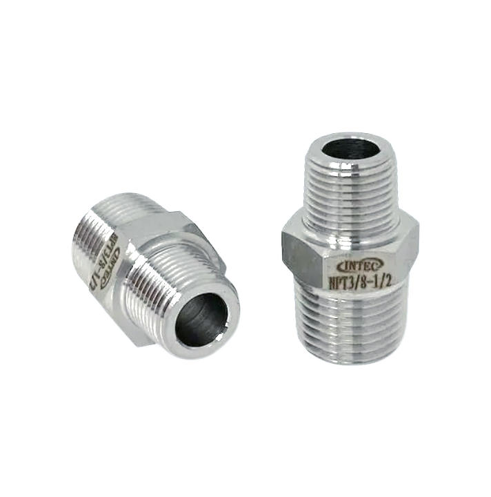 Stainless Steel Hex Nipple - MNPT to MNPT (Various Sizes) | eBay