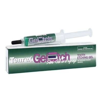 Temrex 6300 Gel-Etch Semi Gel Gel Syringe 6 Gm 15 Tips | eBay