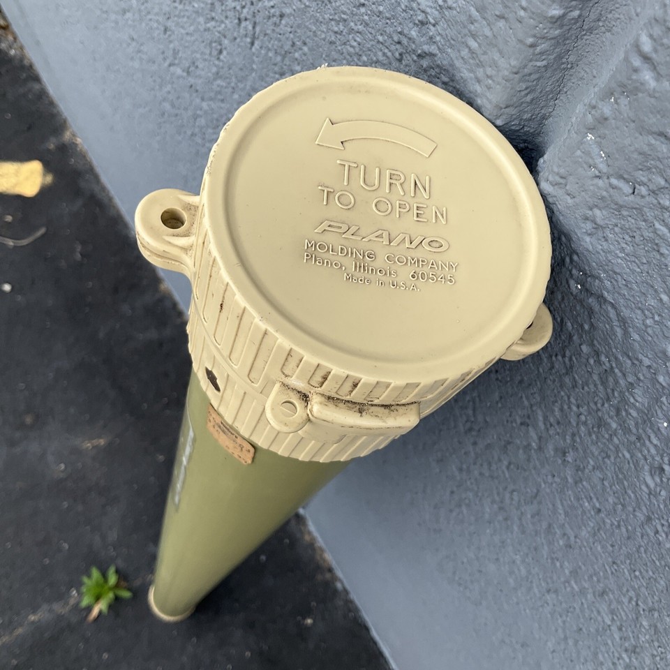 Plano Protect-A-Rod Model 3048 Fishing Rod Case Tube Lockable USA Up to ...