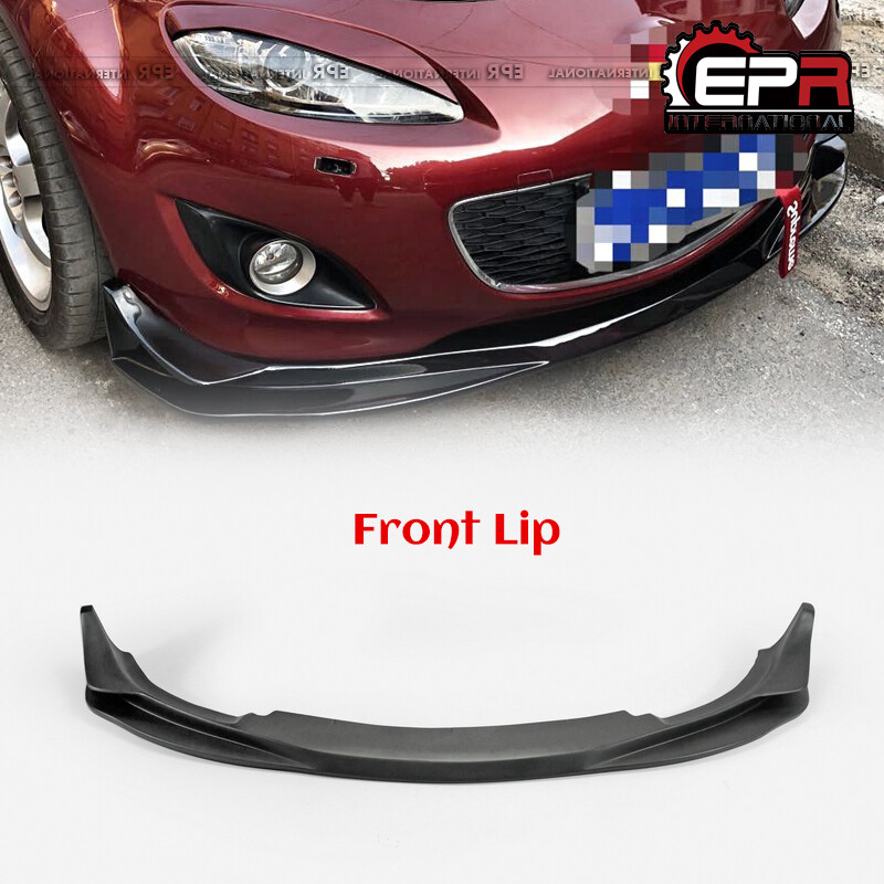 For Mazda MX5 NC2 NCEC Roadster Miata GV Style FRP Front Bumper Lip ...