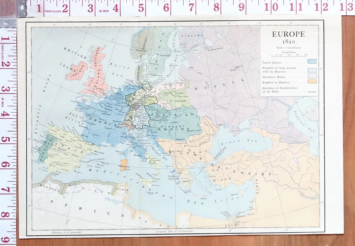 Map Of Europe 1910