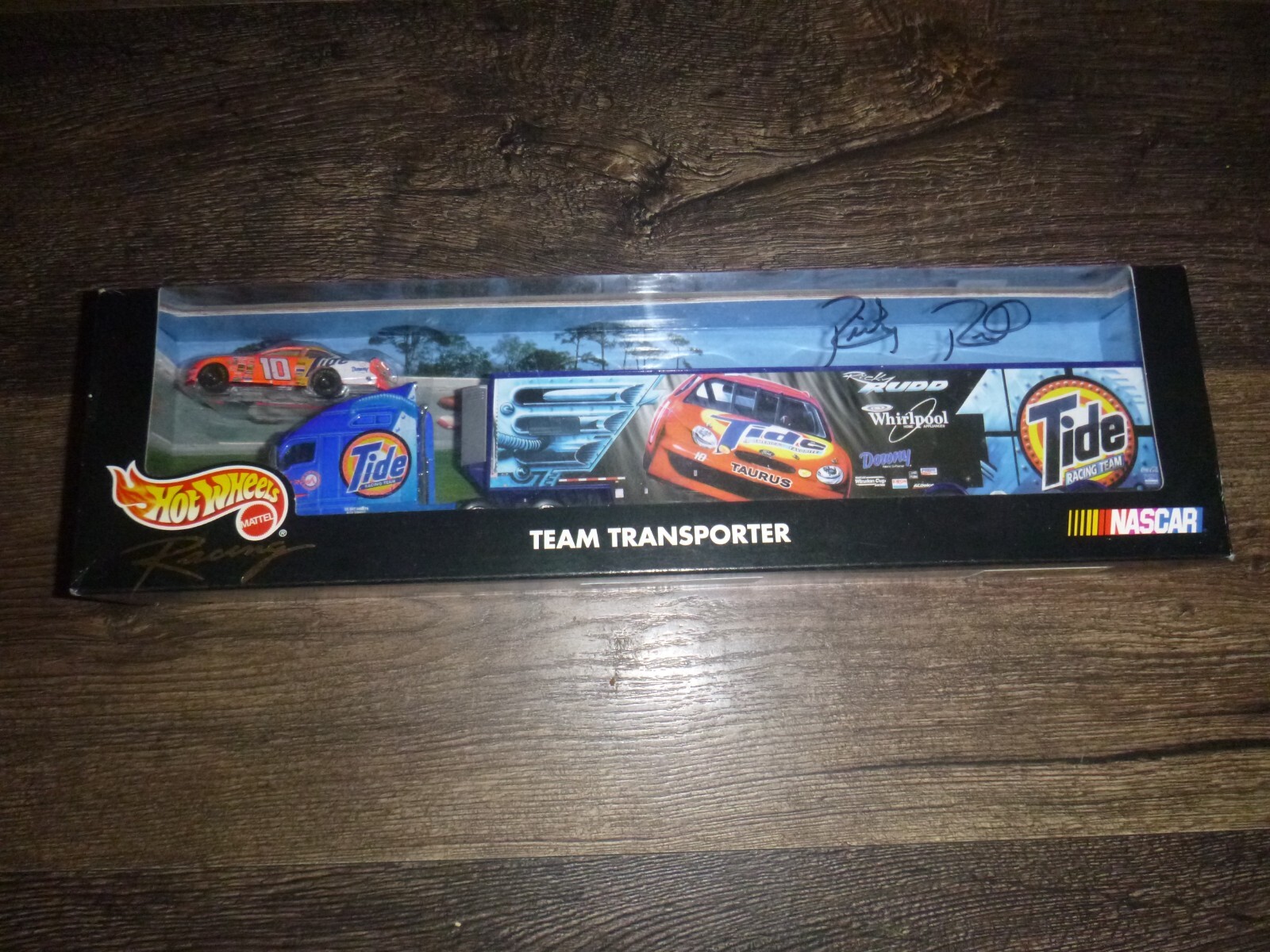 Hotwheels 1/64 Ricky Rudd #10 Tide Hauler AUTOGRAPH | eBay