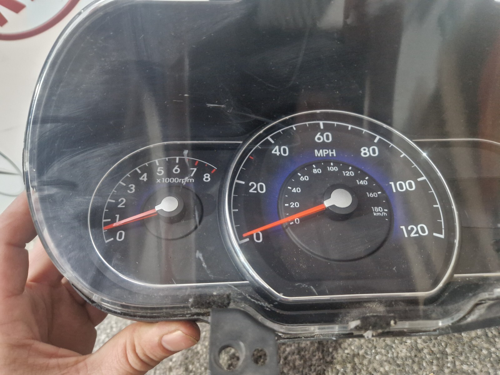 2013 Hyundai I10 Speedometer Instrument Cluster Speedo Clock 94014 ...