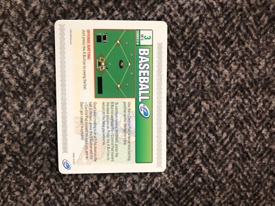 nintendo baseball e-reader card # 3 card | eBay