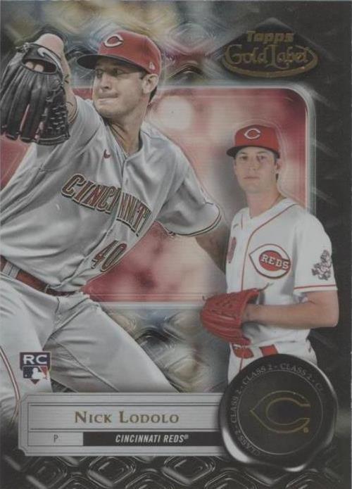 2022 Topps Gold Label - Nick Lodolo #53 Class 2 Black (RC) for sale ...