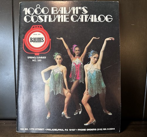 1980 Baum’s Dance Performance Fashion Costume Vintage Catalog | eBay