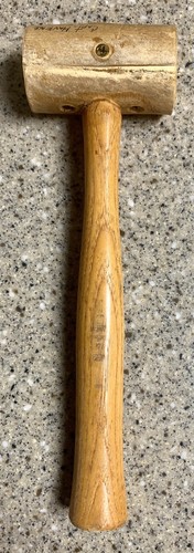 Garland Rawhide Leatherworking Mallet #4 11.3 OZ w/ USMC Capt. Johnny ...