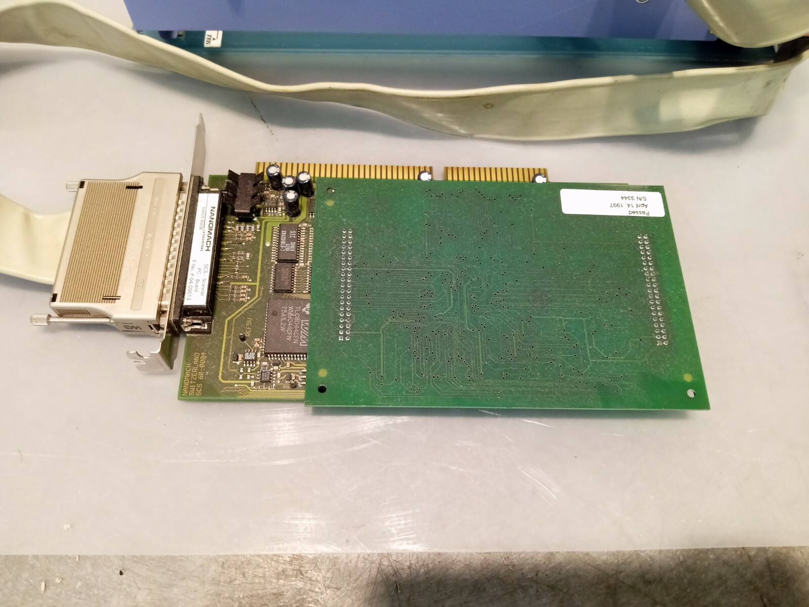 Nanomach ScreenScan SCS Scanner Microfiche SCSI Screen mount with SCSI ...