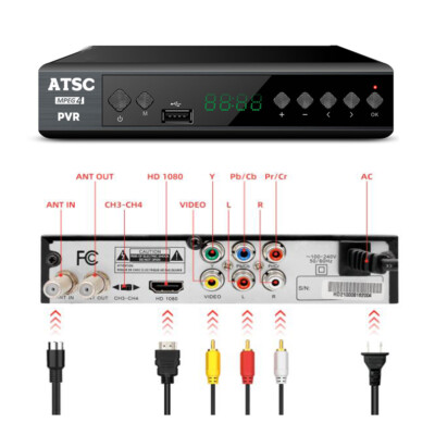Atsc-t Terrestrial TV Receiver FTA Tv Tuner Atsc Decoder Digital ...