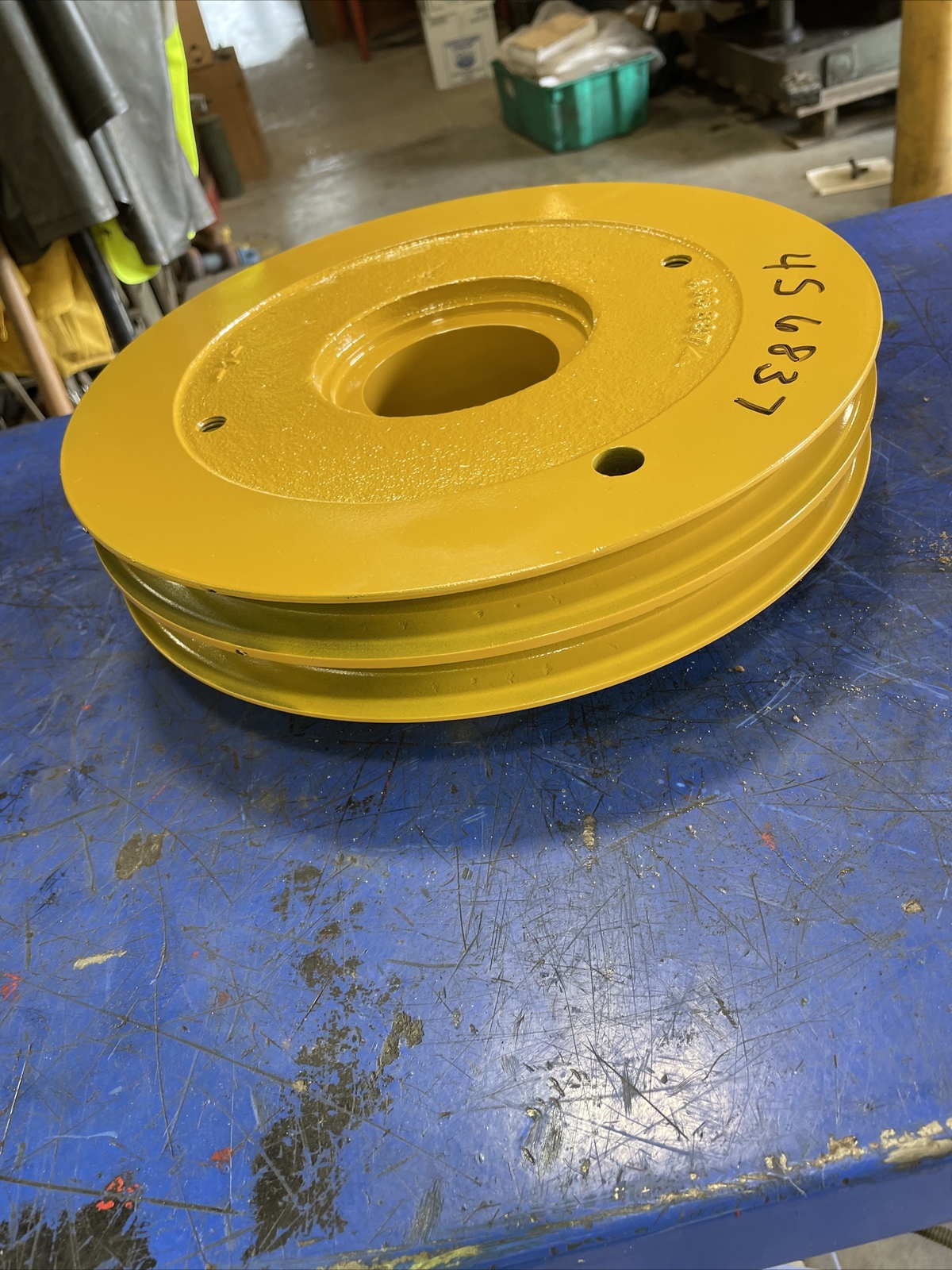 Caterpillar 4S6837 Crankshaft Pulley D7E D339 | eBay