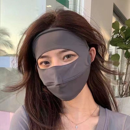 Sun Protection UV Protection Mask Full Cover Face Traceless Mask Summer ...