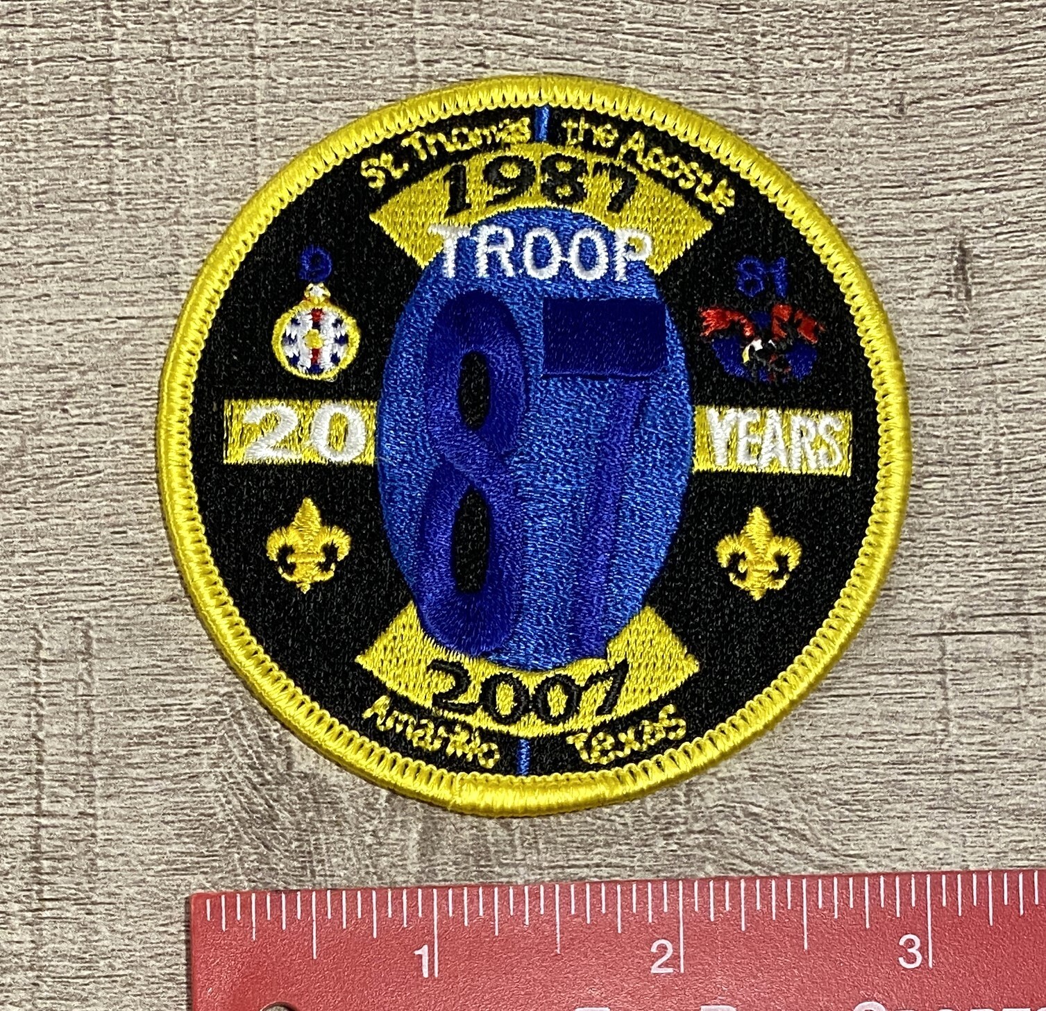Troop 87 BSA 20 Years 2007 Patch | eBay