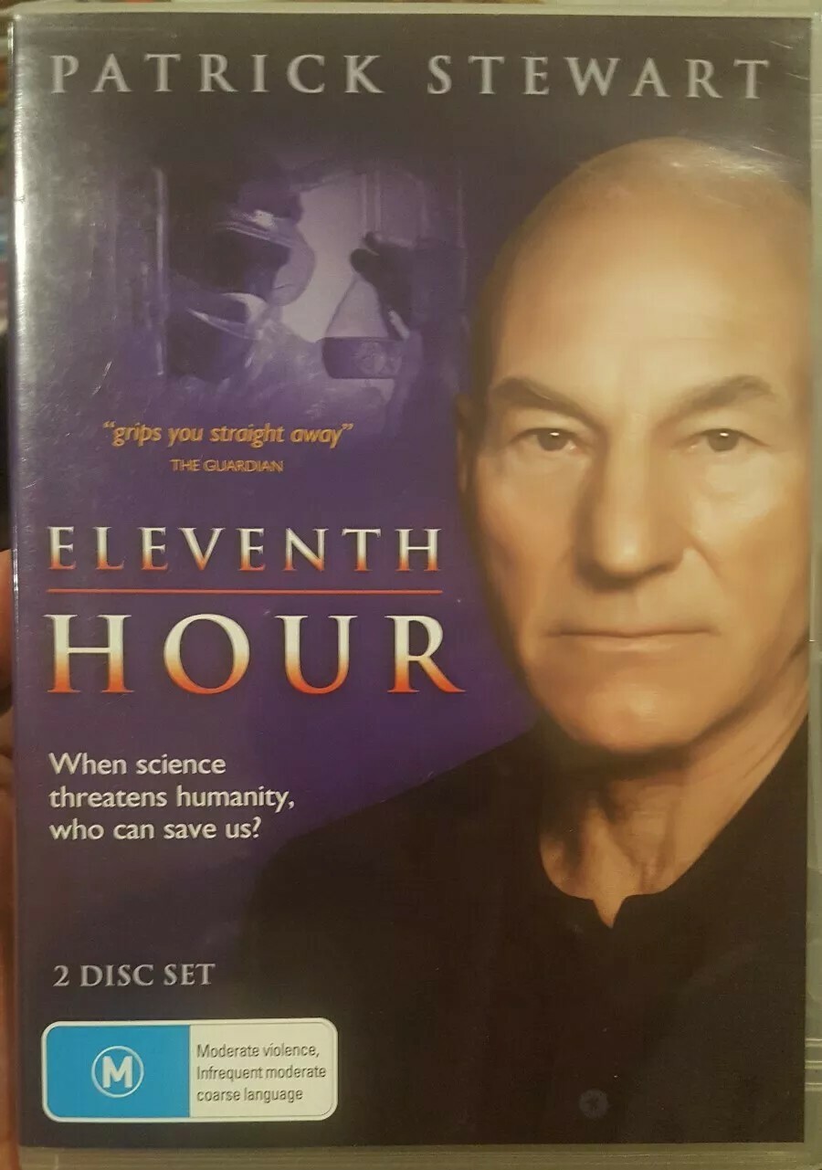 ELEVENTH HOUR RARE DELETED DVD 11TH COMPLETE TV SERIES PATRICK STEWART ...