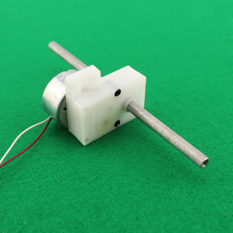 DC3V 5V 6V 16RPM Mini Gear DC Motor Slow Speed Long Dual Shaft Hobby ...