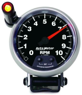 Auto Meter GS Series Shift-Lite Tachometer 3-3/4" Pedestal Mount 0 ...