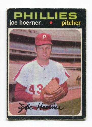 1971 71 O-Pee-Chee OPC 166 Joe Hoerner Vintage Philadelphia Phillies ...