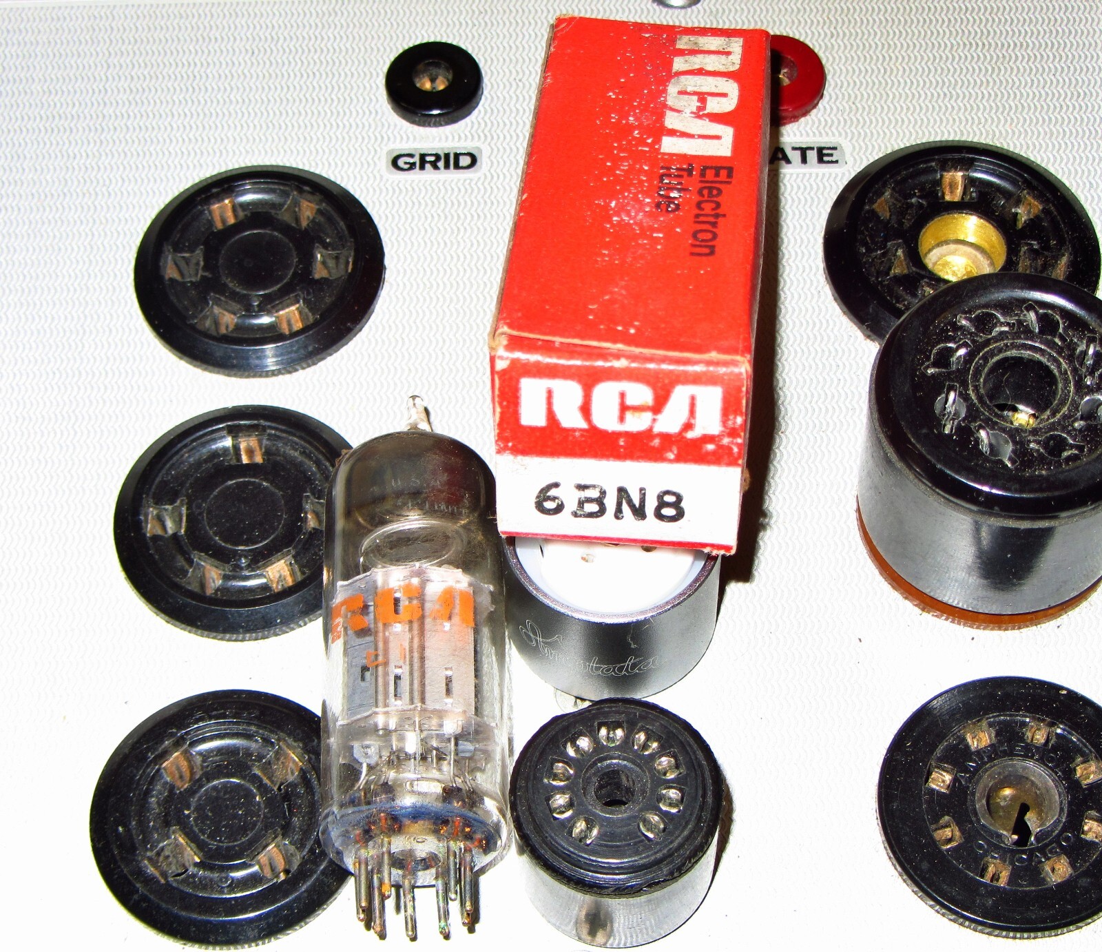 RCA new 6BN8 tube PRO TESTED for B&K 550 600 606 700 707 tester NOS NIB ...