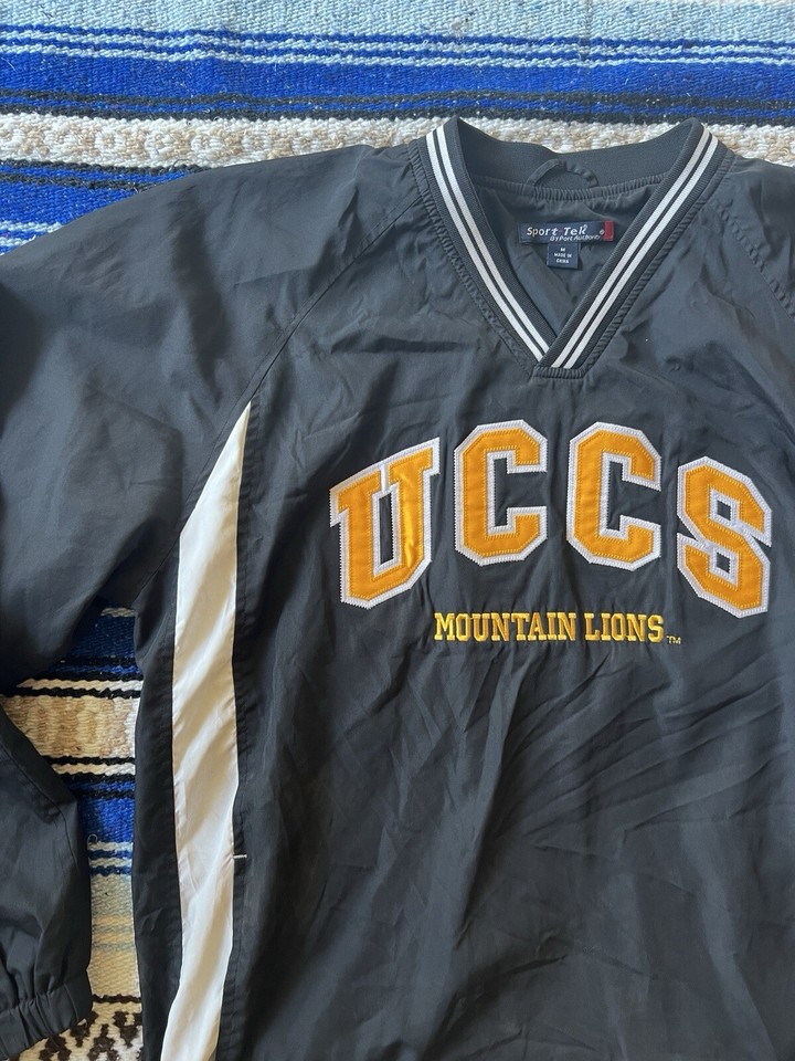 UCCS Sport Tek Mountain Lions Collegiate Retro Pullover Medium Colorado ...