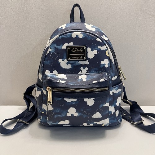 Loungefly Disney Mickey Mouse Cloud Mini Backpack | eBay