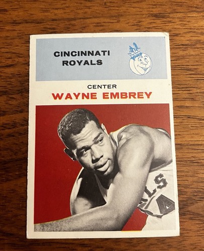 1961-62 Fleer Basketball #12 Wayne Embry RC | eBay