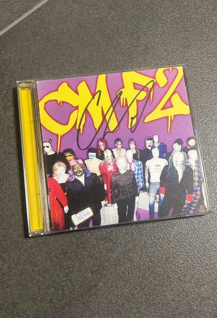 Corey Taylor (Slipknot / Stone Sour) - CMF2 CD Signed Autographed ...