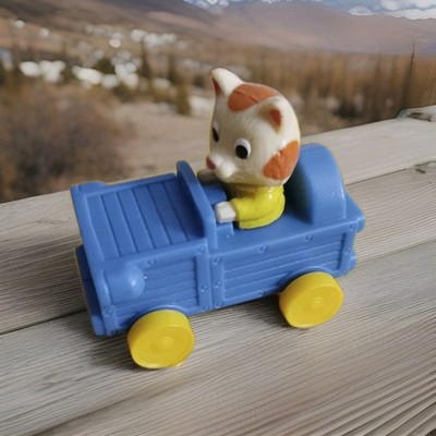 Vintage 1994 Richard Scarry Busytown Huckle Cat McDonald's Toy Free ...