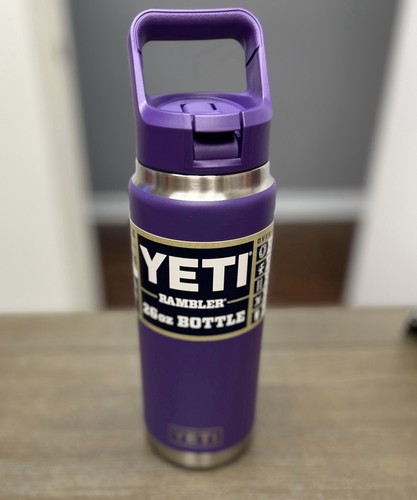 Yeti 26oz Bottle With Matching Lid Peak Purple NWT | eBay