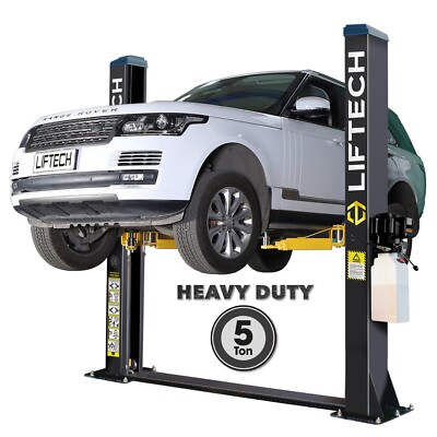 2 POST CAR LIFT 5 TONNES VEHICLE LIFT/CAR RAMP HOIST/ TWO POST RAMP 5 ...