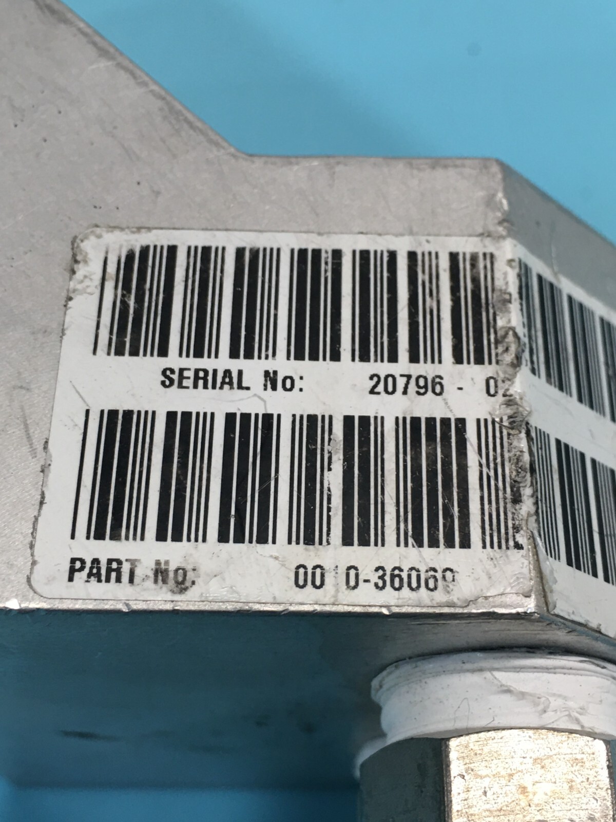AMAT 0010-36069 Assy, Pumping Plate, DXZ Gas Box, TEOS, 5000, P5000 ...