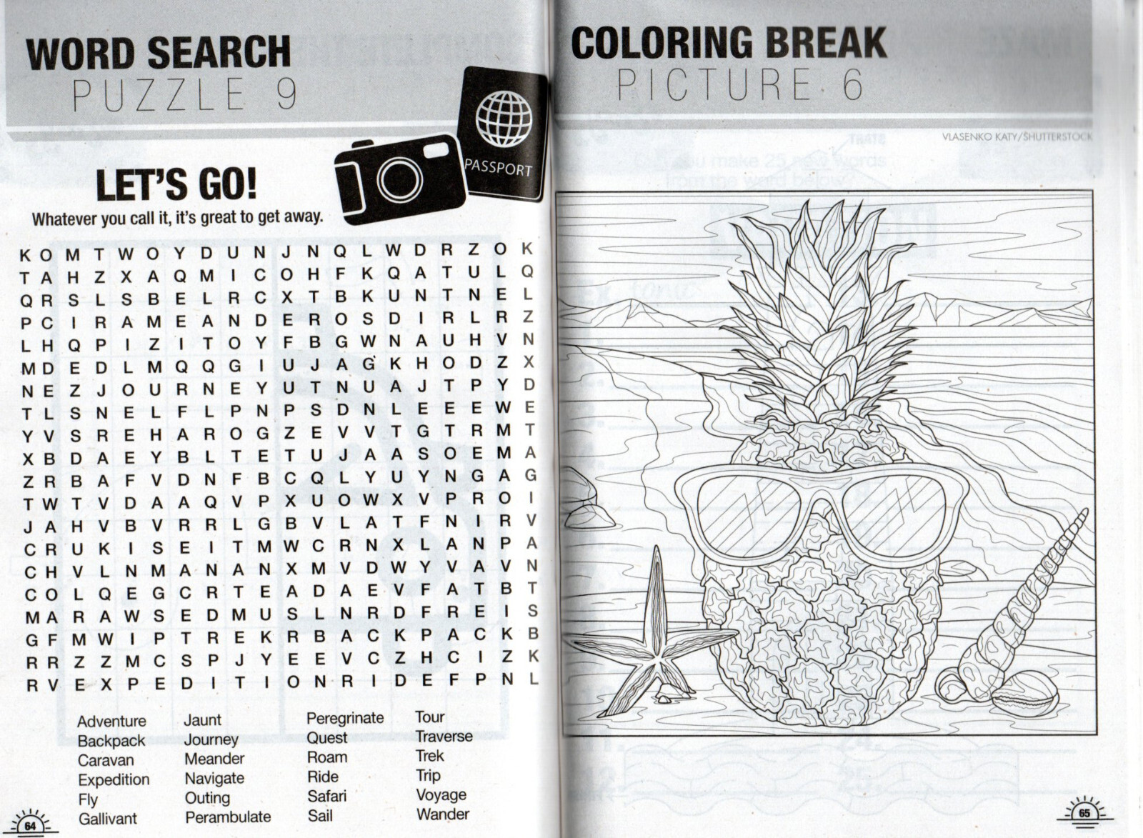 PUZZLE FUN Magazine July 2023 Vacation Edition/Themed 100 Pages of ...