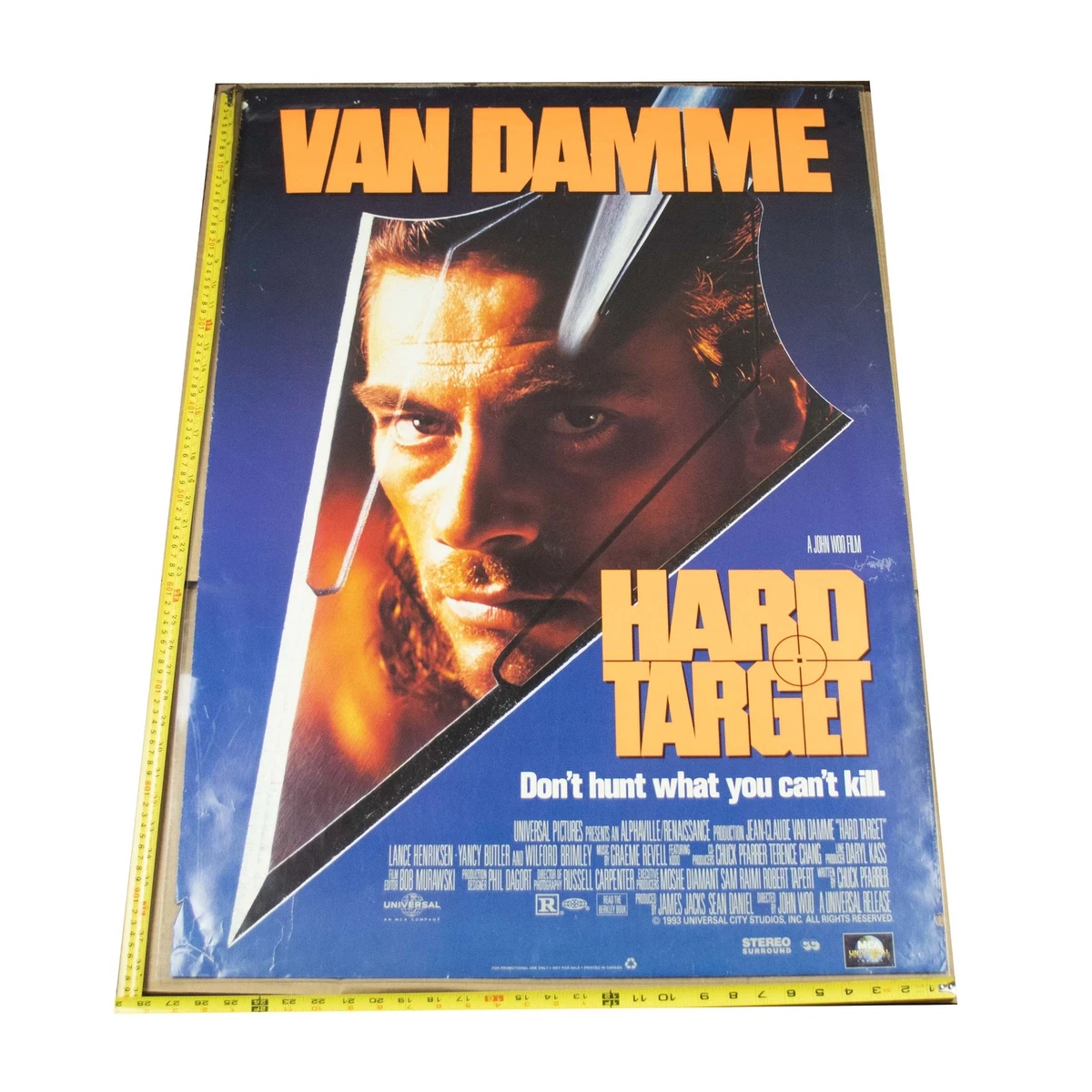 Hard Target Movie Poster