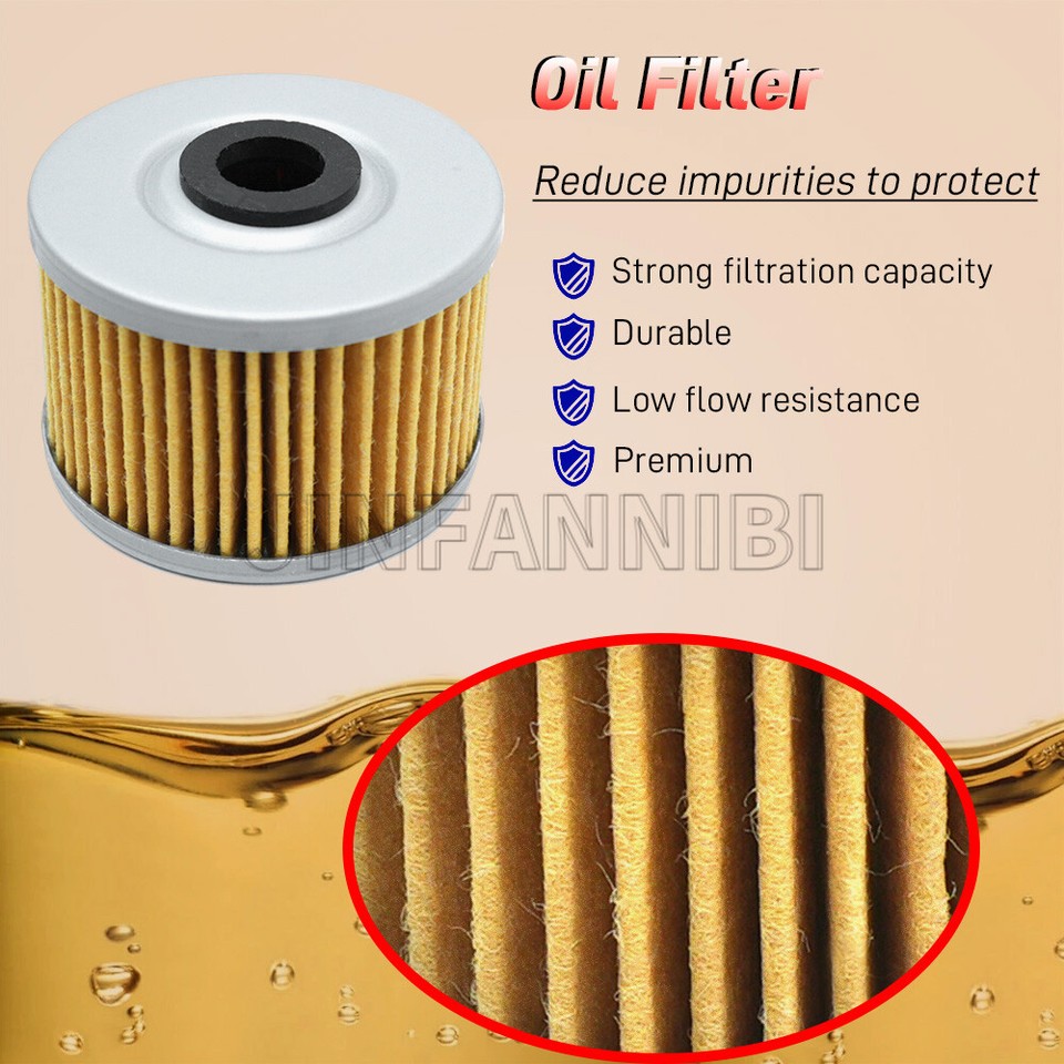 Oil Filter & Spring Kit for Honda Fourtrax 250 TRX250 TRX250R TRX250X ...