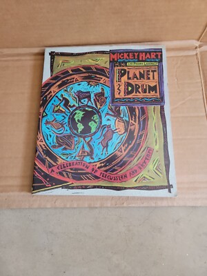 Mickey Hart Planet Drum Signed Autographed Book GRATEFUL DEAD First ...