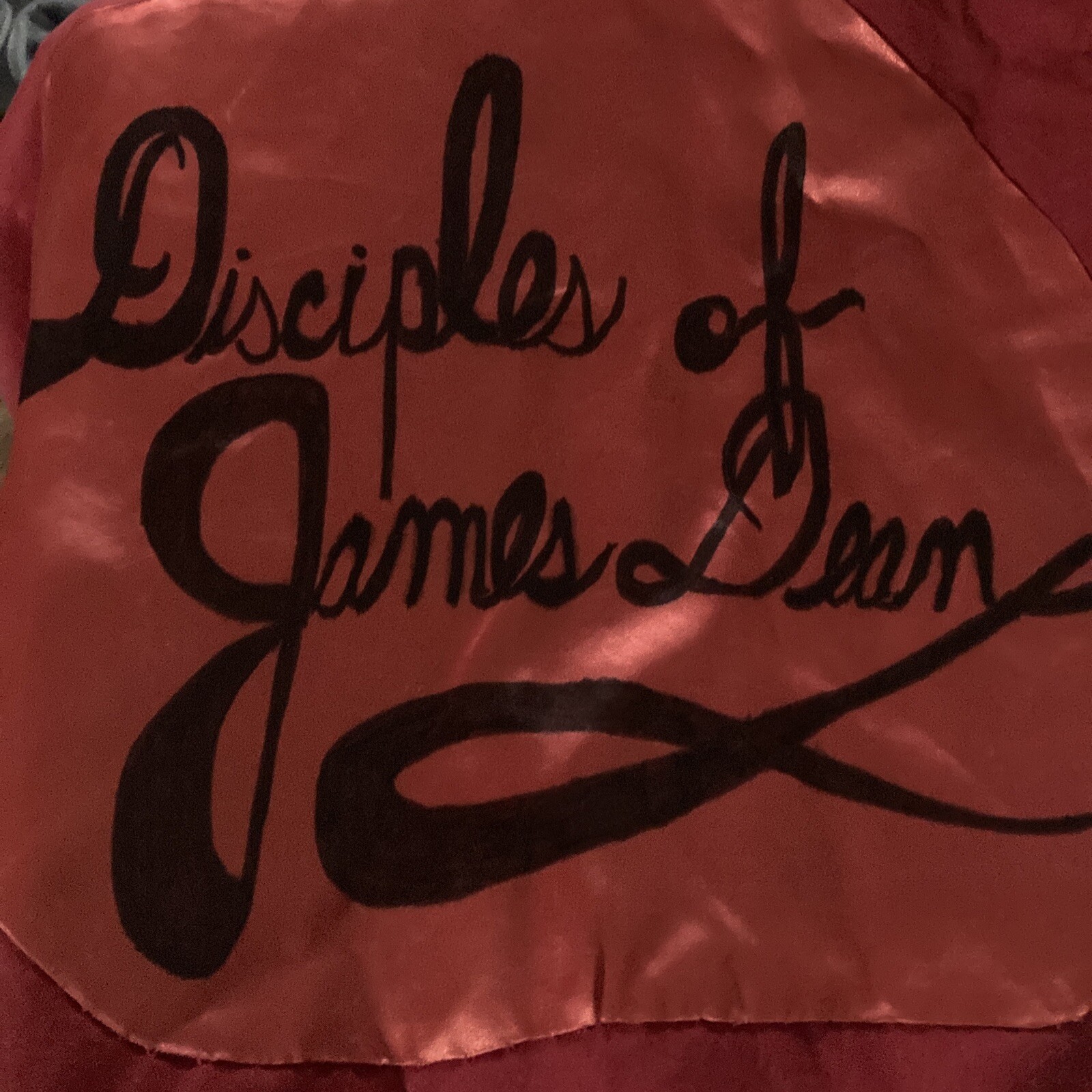 Vintage Disciples of James Dean Red Jacket Medium - Gem