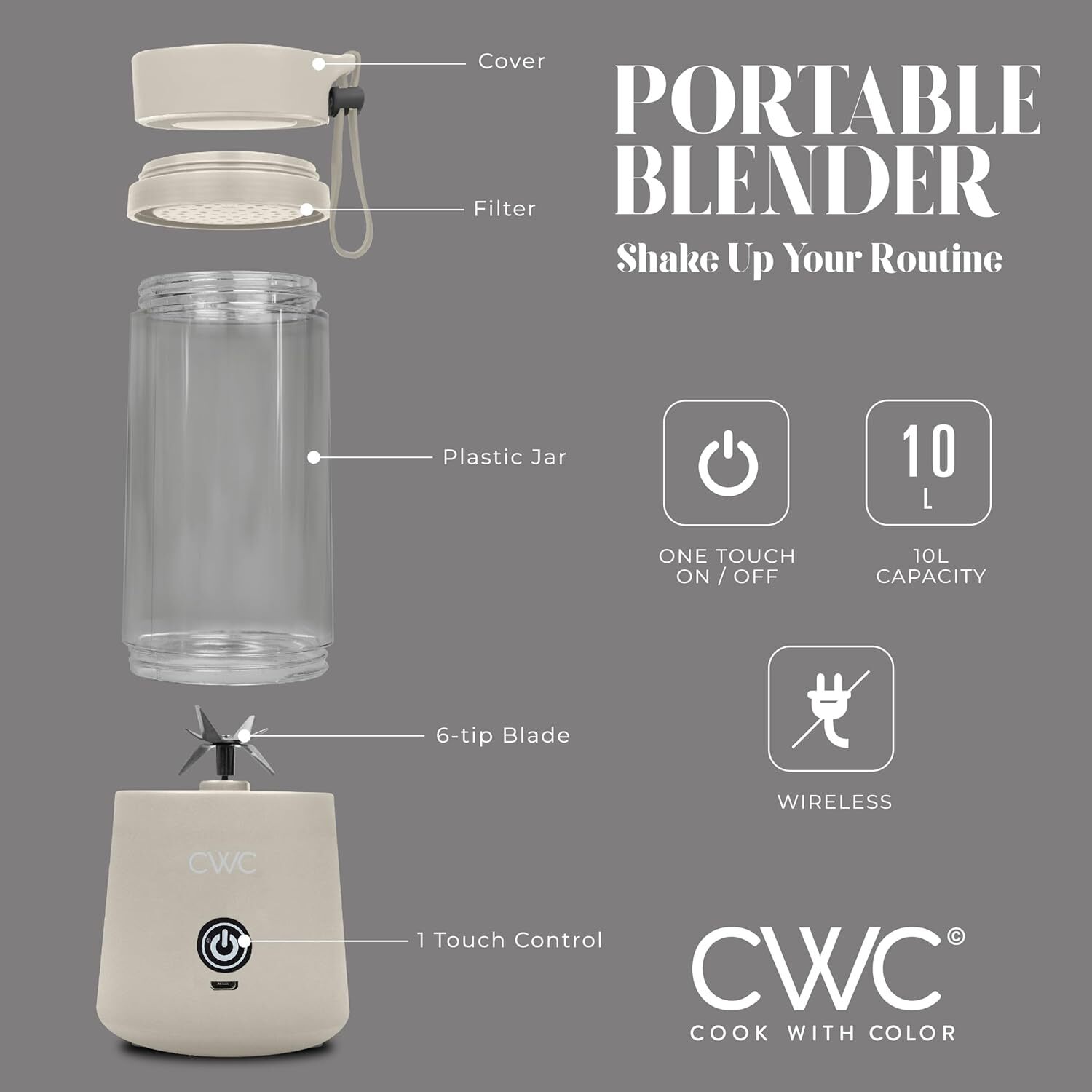 CWC Portable Blender, 2 Color variations, Brand New sealed. | eBay