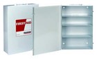 GRAINGER APPROVED M5026 Empty First Aid Kit,4 Shelves,23"H,WHT 488G56 ...