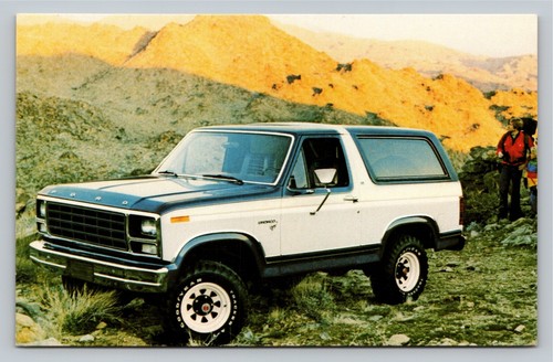 Ford Bronco Family 4 Wheeler Vintage Posted Unused Postcard | eBay