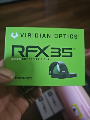 Viridian RFX-35 Laser Green Dot Sight Reflex - Black (981-0022 ...