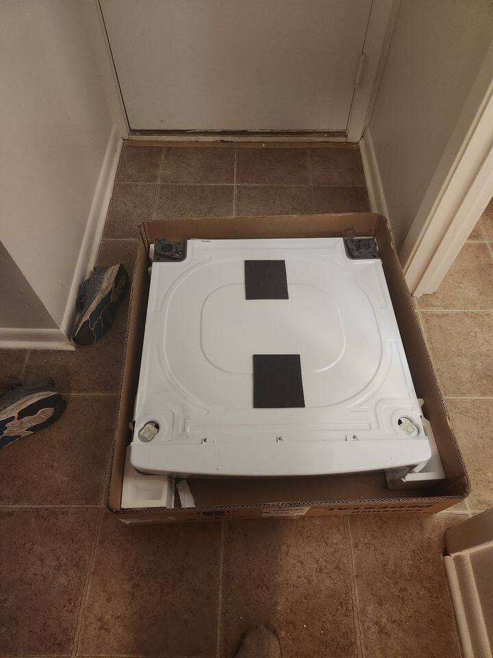 SAMSUNG 27-Inch Laundry Riser Pedestal Stand - White (WE272NW/A3) NEW ...