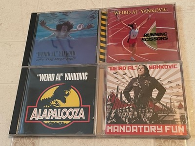 Weird Al Yankovic CD LOT of 4 Off The Deep End Alapalooza Running with ...