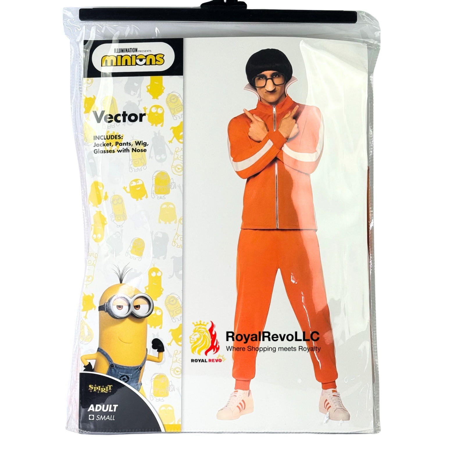 [01846260] Spirit Halloween Adult Despicable Me Minions Vector Costume Size Vary | eBay