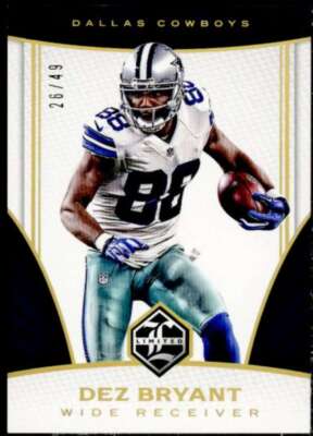 Dez Bryant Card 2016 Limited Gold Spotlight #20 | eBay