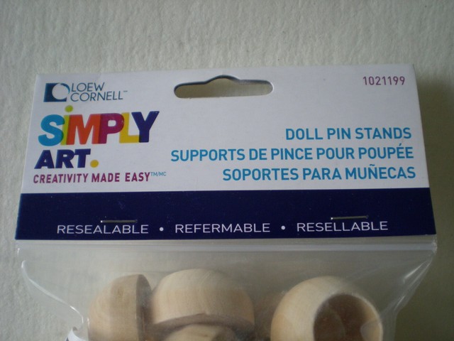 Forster For1021199 Woodsies Doll Pin Stands 20pc for sale online | eBay