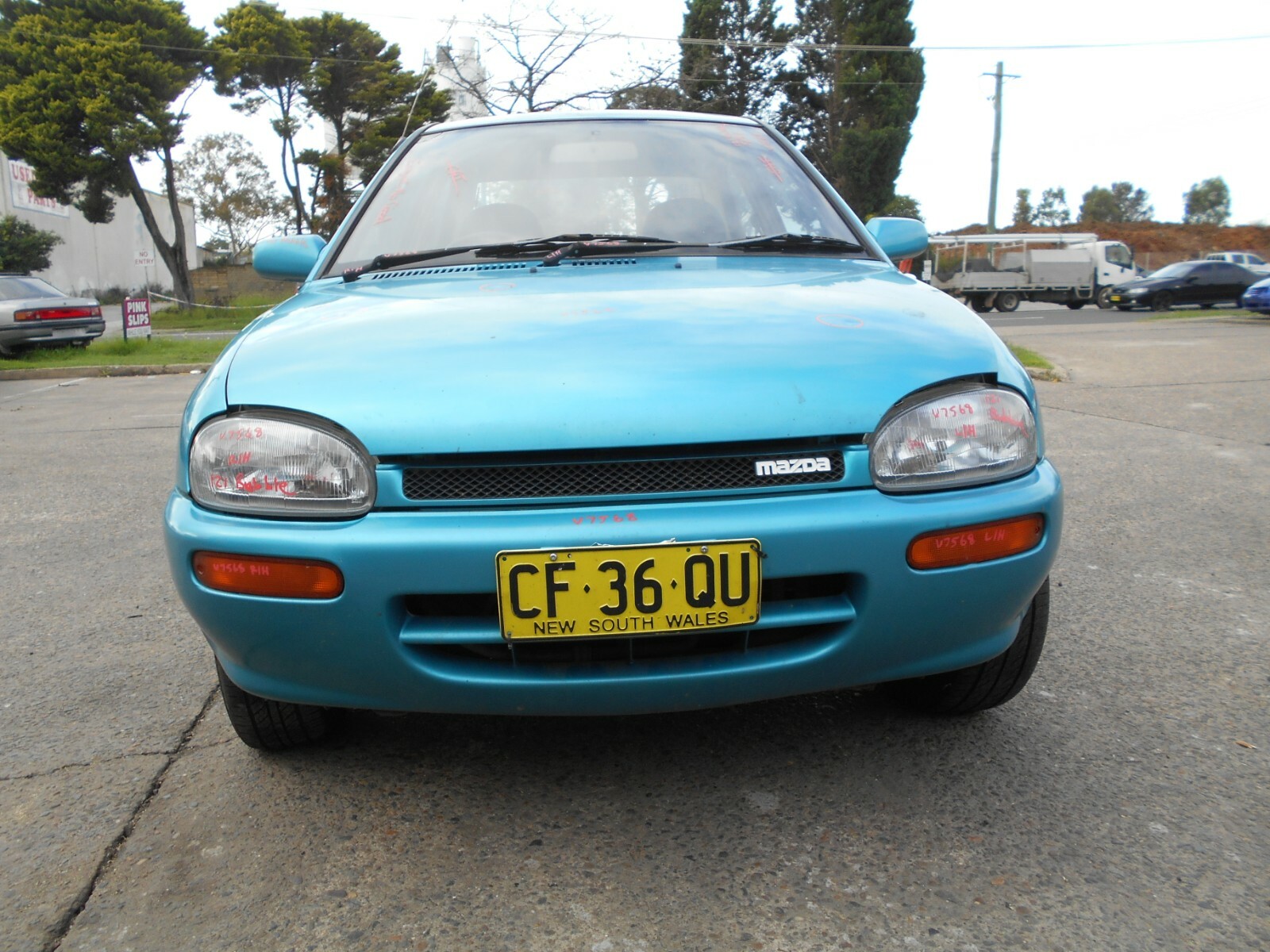 5/1991 MAZDA 121 BUBBLE HUB CAP (FROM UNKNOWN MODEL) (STOCK NUMBER ...